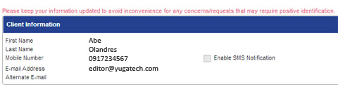 BDO Online implements One-Time Password via SMS » YugaTech ...
