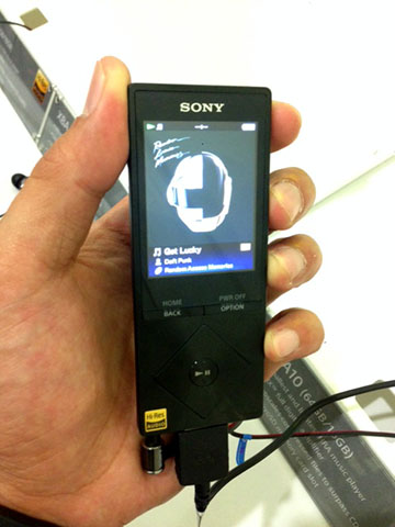 Sony NWZ-A15 Walkman high-res player hands-on » YugaTech | Philippines Tech News & Reviews