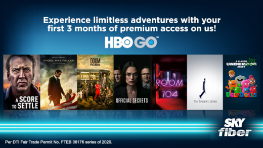 SKY Fiber offers free HBO GO subscription for three months » YugaTech ...