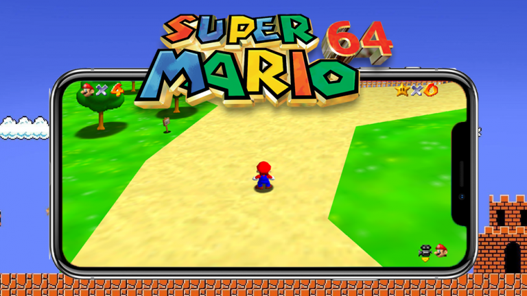 Super Mario 64 now playable on the web browser for iPhone, iPad, and ...