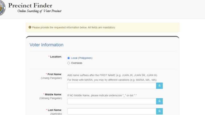 precinct finder 2021 philippines Archives » YugaTech | Philippines Tech ...