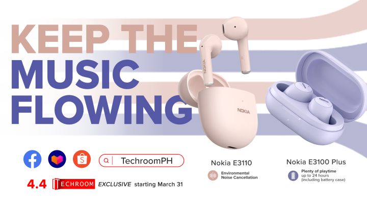 Discounted Nokia E3110, E3100 Plus TWS earbuds offered during 4.4 sale » YugaTech | Philippines ...