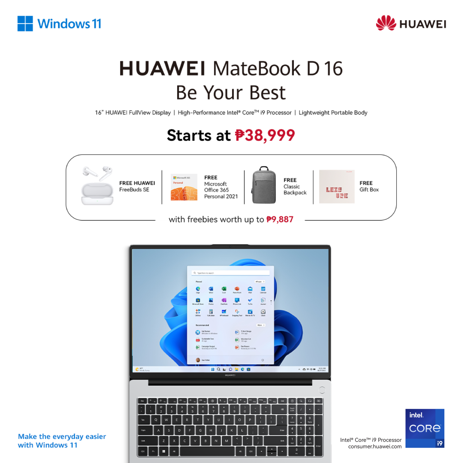 Huawei Launches MatePad Pro 13.2-inch, MateBook D 16 2024, and FreeClip ...