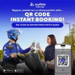 JoyRide QR Code Instant Booking feature rolled out » YugaTech ...