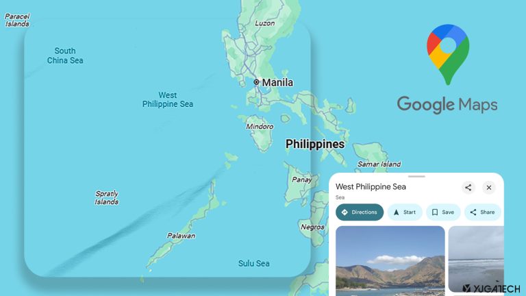 West Philippine Sea now seen more evidently on Google Maps » YugaTech ...