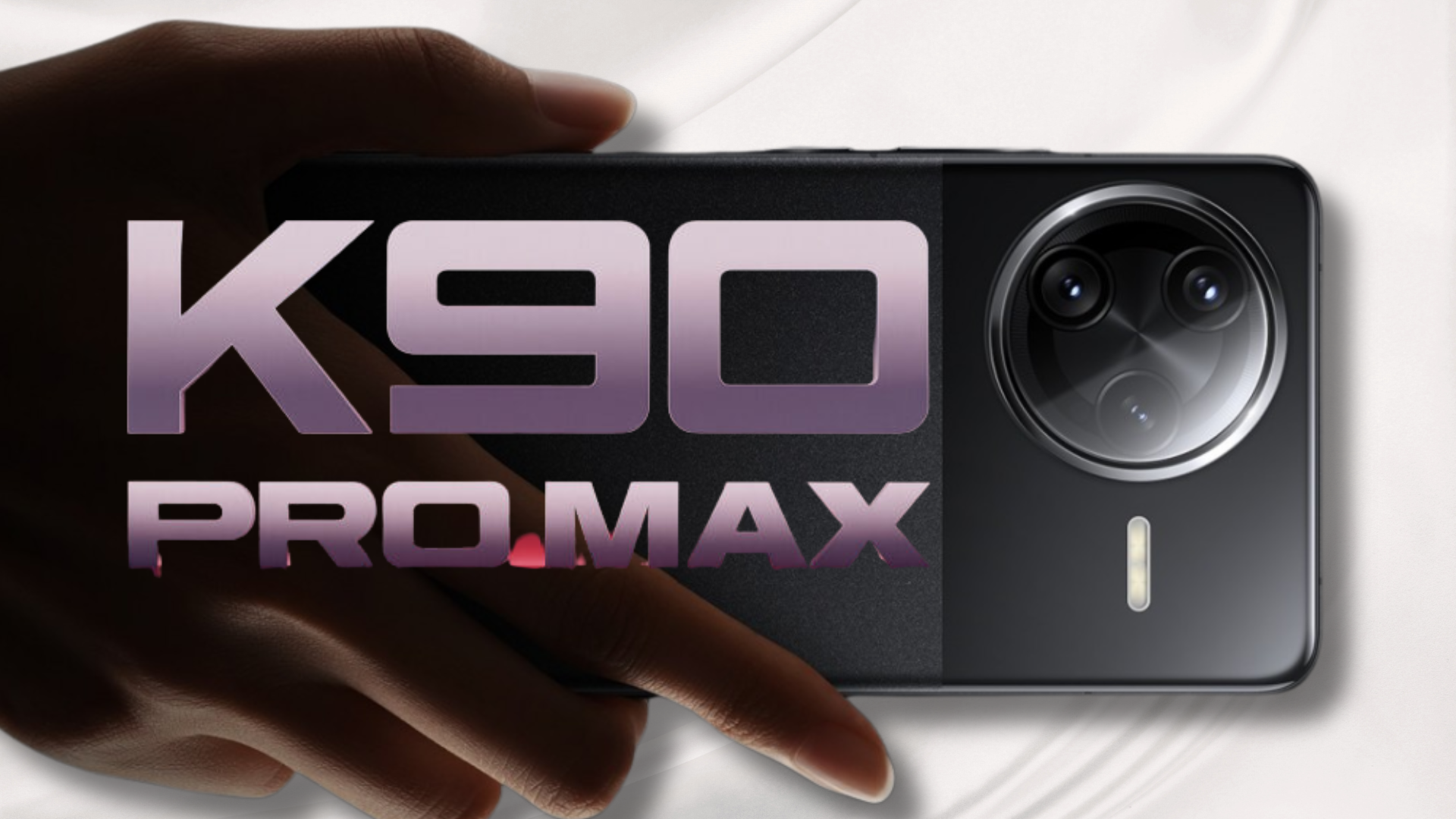 Redmi posted some teasers about their upcoming smartphone, the Redmi K90 Pro Max.