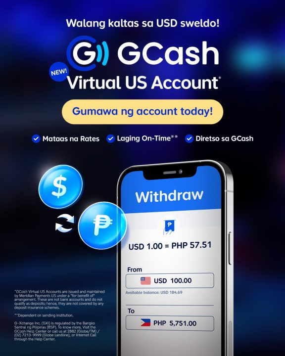 GCash unveils Virtual US Account in PH, enabling direct dollar ...
