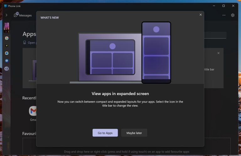 Windows 11 now lets you mirror Android apps in almost full screen via ...