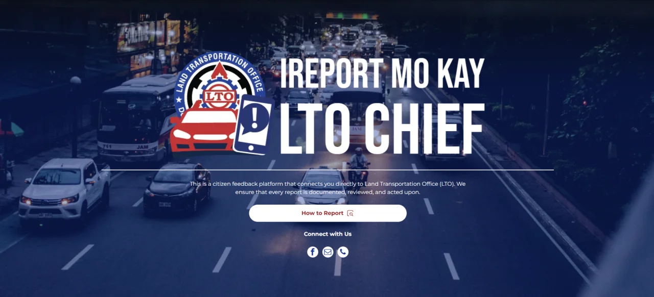 LTO launches website for reporting violating drivers » YugaTech ...